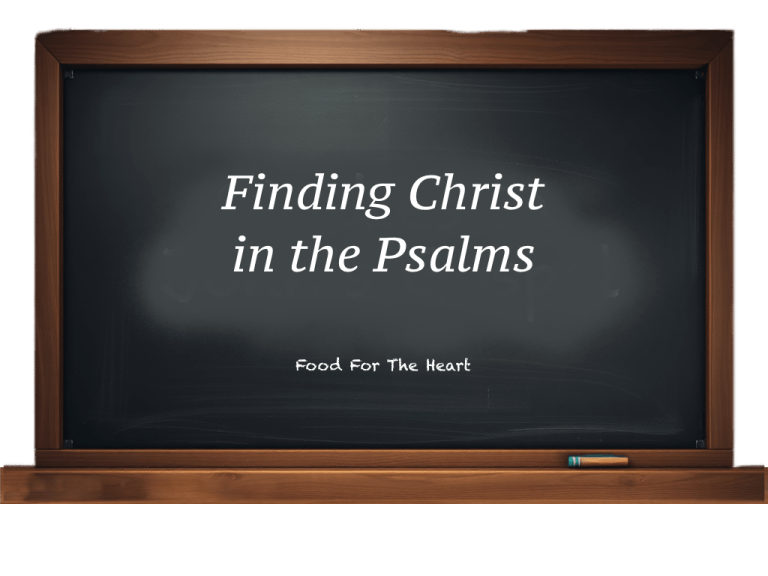 Psalm 3:8 — Salvation Belongs to the Lord – Moe Bergeron